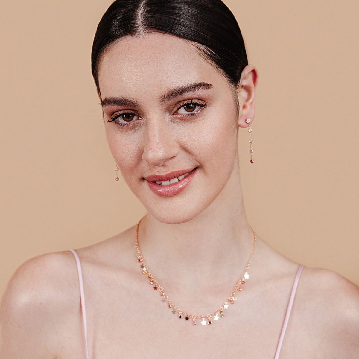 שרשרת כוכבים רוז – OSHKA