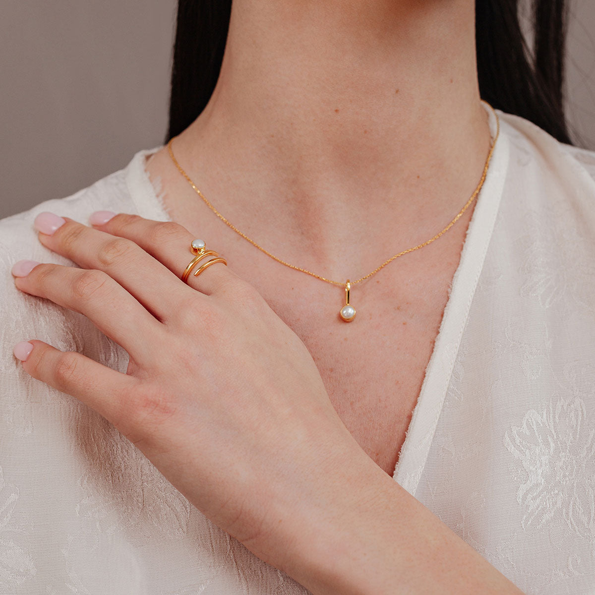 טבעת פנינה – OSHKA